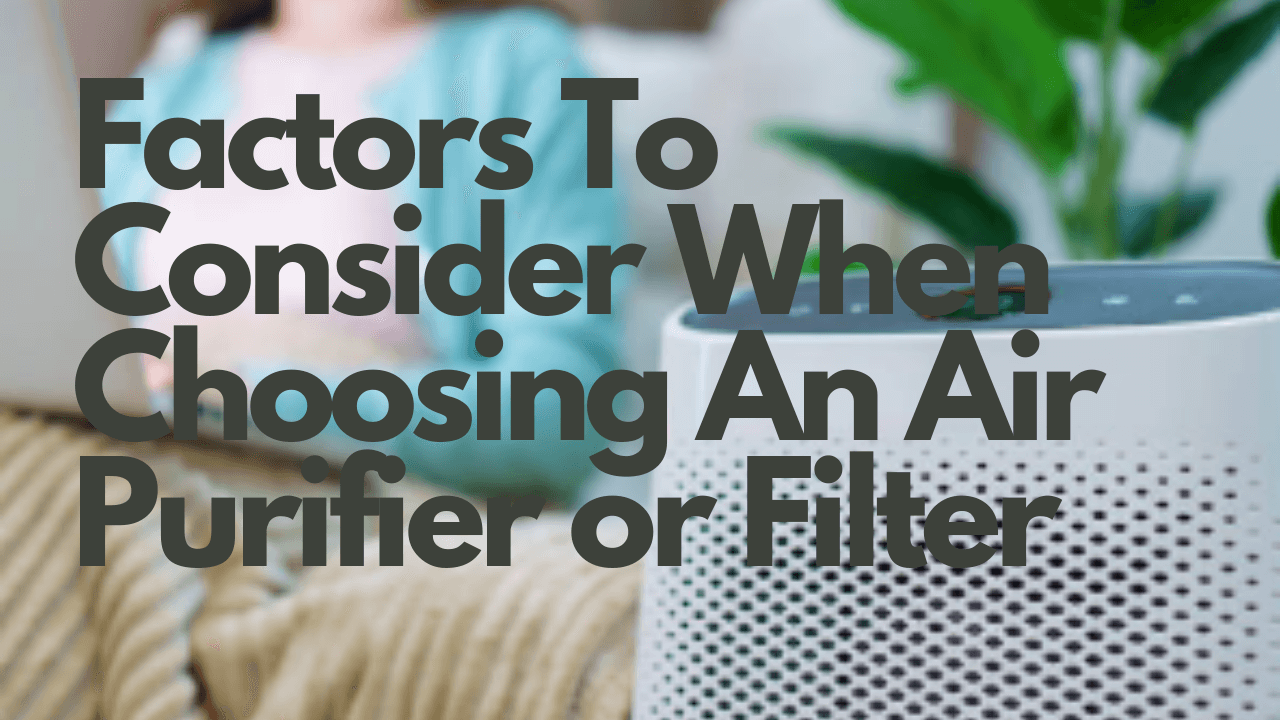 Factors To Consider When Choosing An Air Purifier Or Filter | Oxygen Land